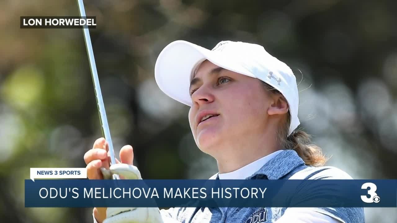 Melichova becomes first ODU women's golfer to qualify for NCAA championships