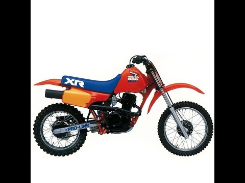 Honda XR80R, XR100R - Service Manual - Owners Manual - Wiring Diagrams