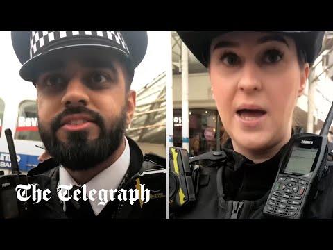 Met Police officers threaten to arrest Christian preacher over hate crime allegations