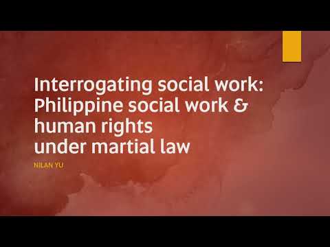 Interrogating Philippine Social Work