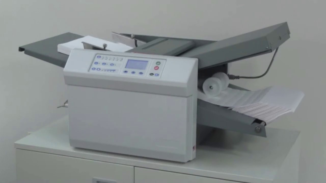 How To Use The Formax FD 382 Paper Folding Machine
