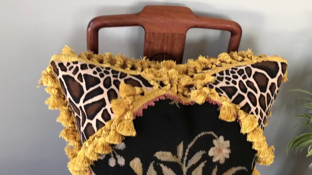 24x24 Custom Made Needlepoint Pillow 12981058