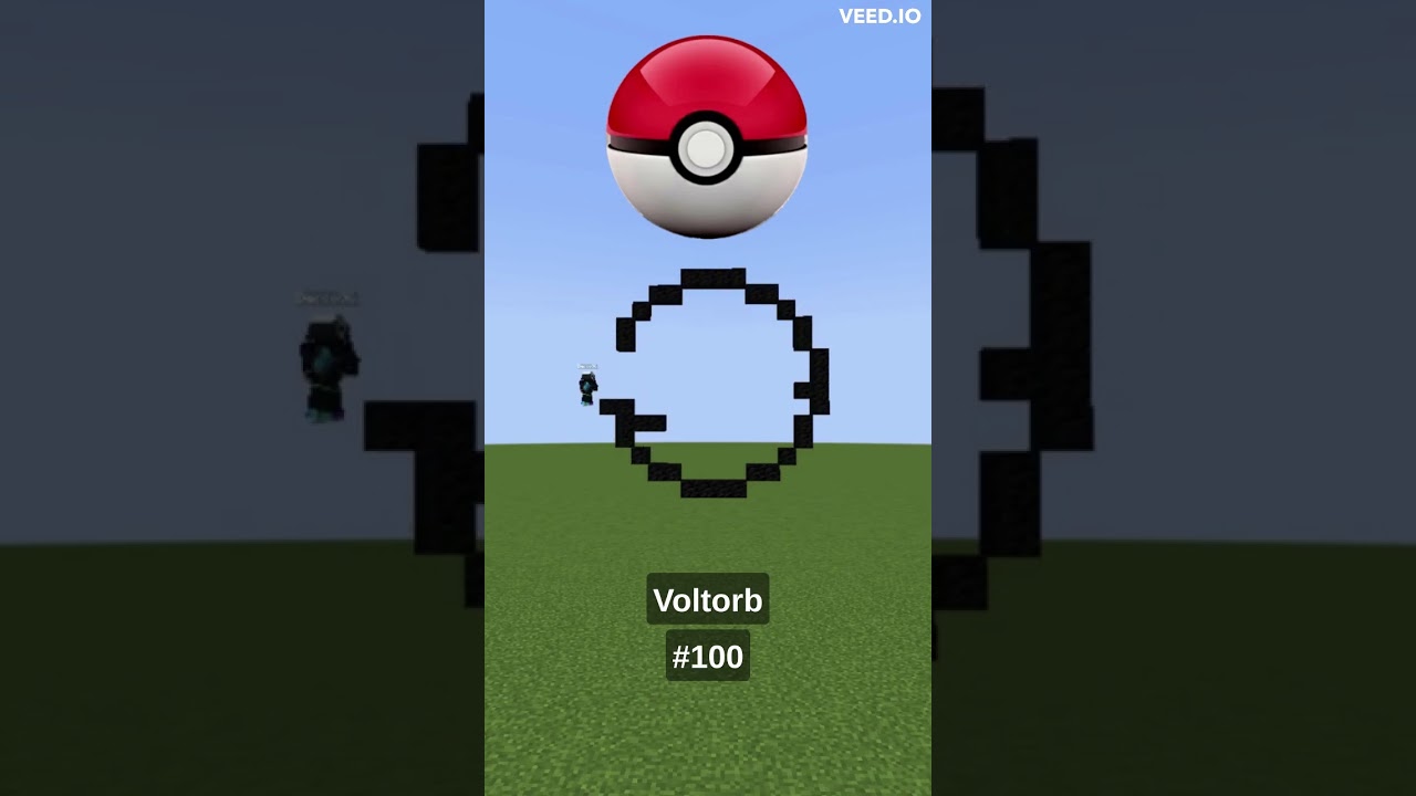 Voltorb Pixel Art (100)!
