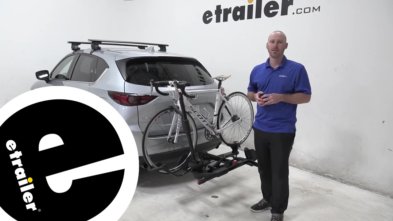 etrailer | Setting up the Yakima HoldUp Bike Rack for 2 Bikes on a 2020 Mazda CX-5