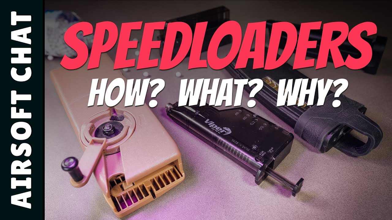 How to use an AIRSOFT SPEEDLOADER