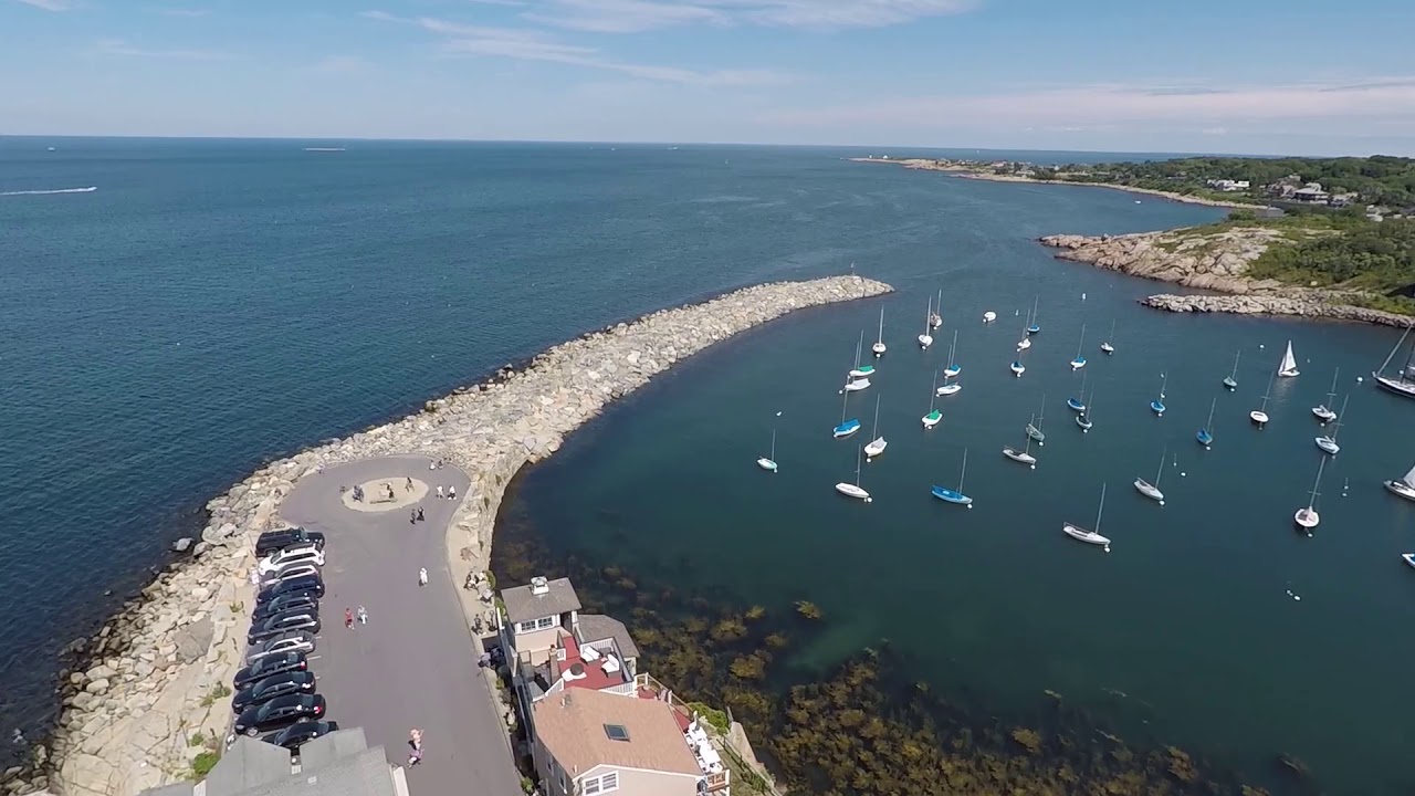 Rockport, Massachusetts Old Harbor, Bear Skin Neck, and Town Center  (in HD)