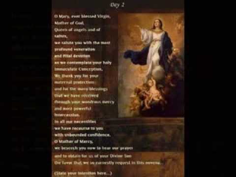 Novena to the Immaculate Conception