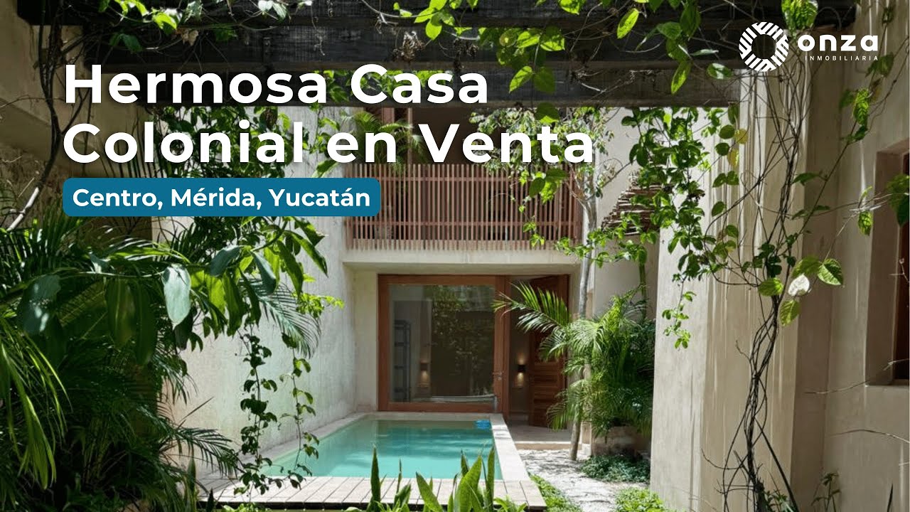 VENDIDA- CASA COLONIAL en VENTA Completamente Restaurada ✨ | CENTRO, MÉRIDA, YUCATÁN