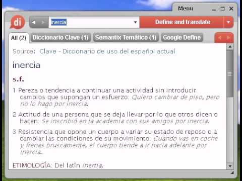 Definición de inercia