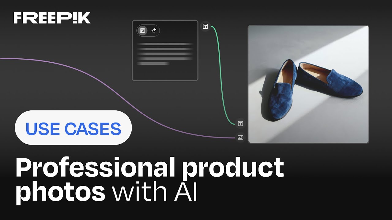Create professional product photos with AI | Freepik Use Cases