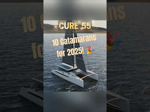 10 Sailing Catamarans to Watch in 2025! Which is your favourite?▫️#newyear #new #boats