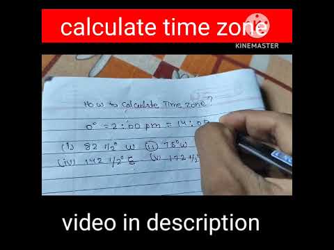 find a time on longitude, time zone calculation, greenwich time zone calculation, longitude#shorts