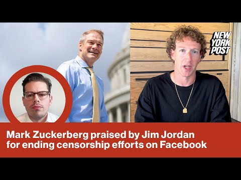 Powerful Judiciary Chair Jim Jordan praises Mark Zuckerberg for ending censorship efforts