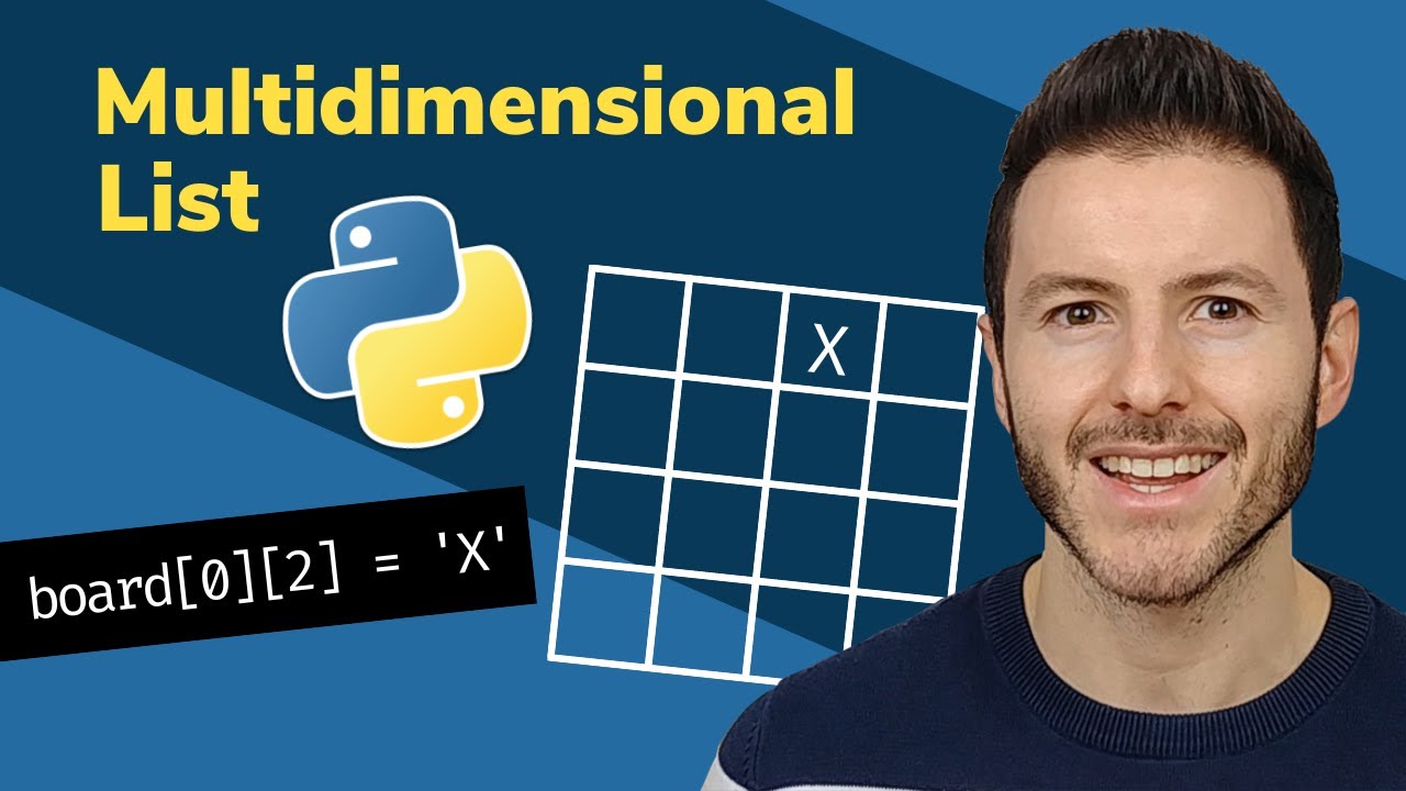 Multidimensional Lists in Python