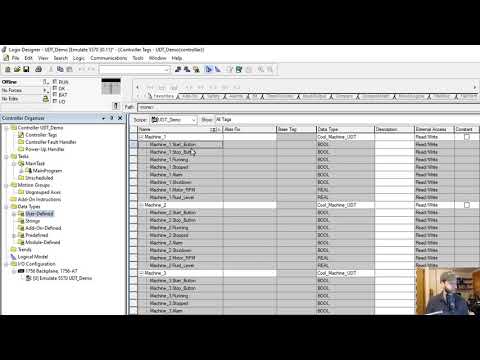 User Defined Data Types - Studio 5000 Logix Designer