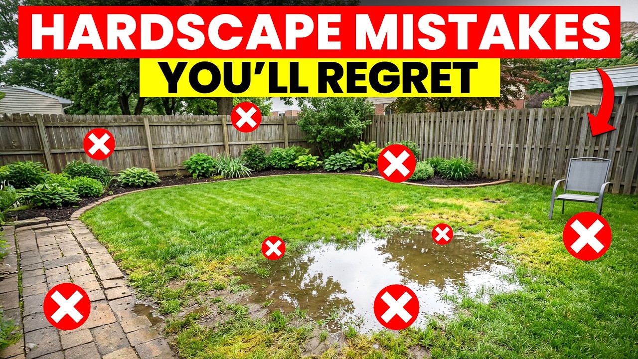 10 Backyard Hardscaping Mistakes You'll Regret in 2026