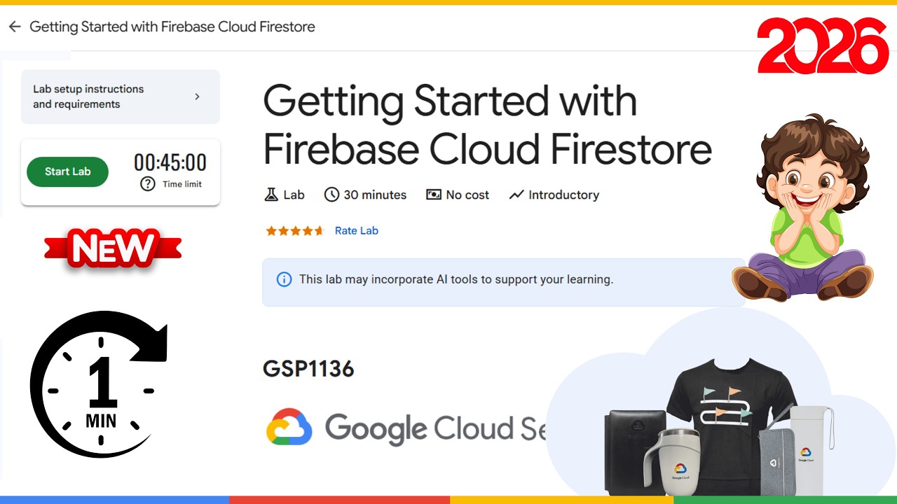 Getting Started with Firebase Cloud Firestore | GSP1136