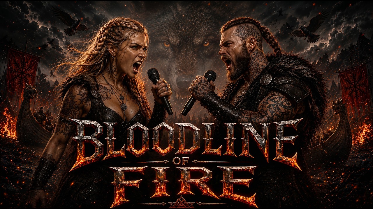 Ragalor ft. Laga - BLOODLINE OF FIRE 🔥| Epic Viking Rap | Viking Song | Viking Duet🔥