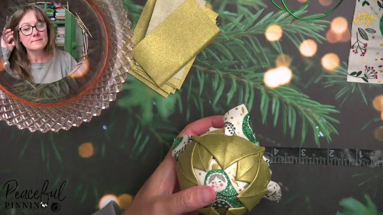 Peaceful Pinning Live #71 | Winter Dreams Fancy Frame Ornament