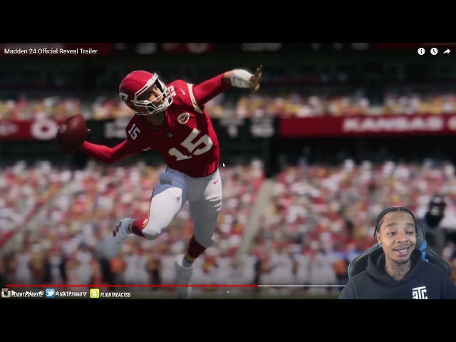 Flight stunned by Patrick Mahomes' new throw animation in Madden 24 ...