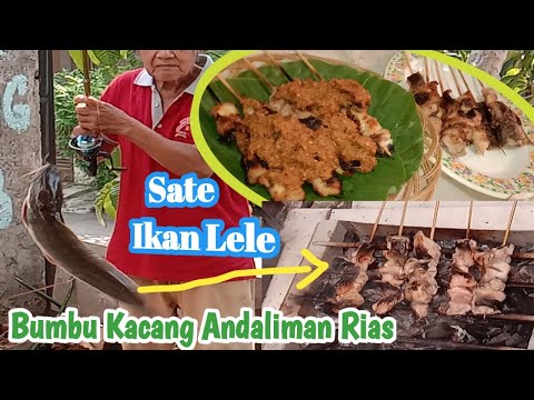 Kenapa Baru Tahu Resep Ini - Sate Lele Bumbu Kacang Andaliman Rias - Catfish Satay Spices Peanut
