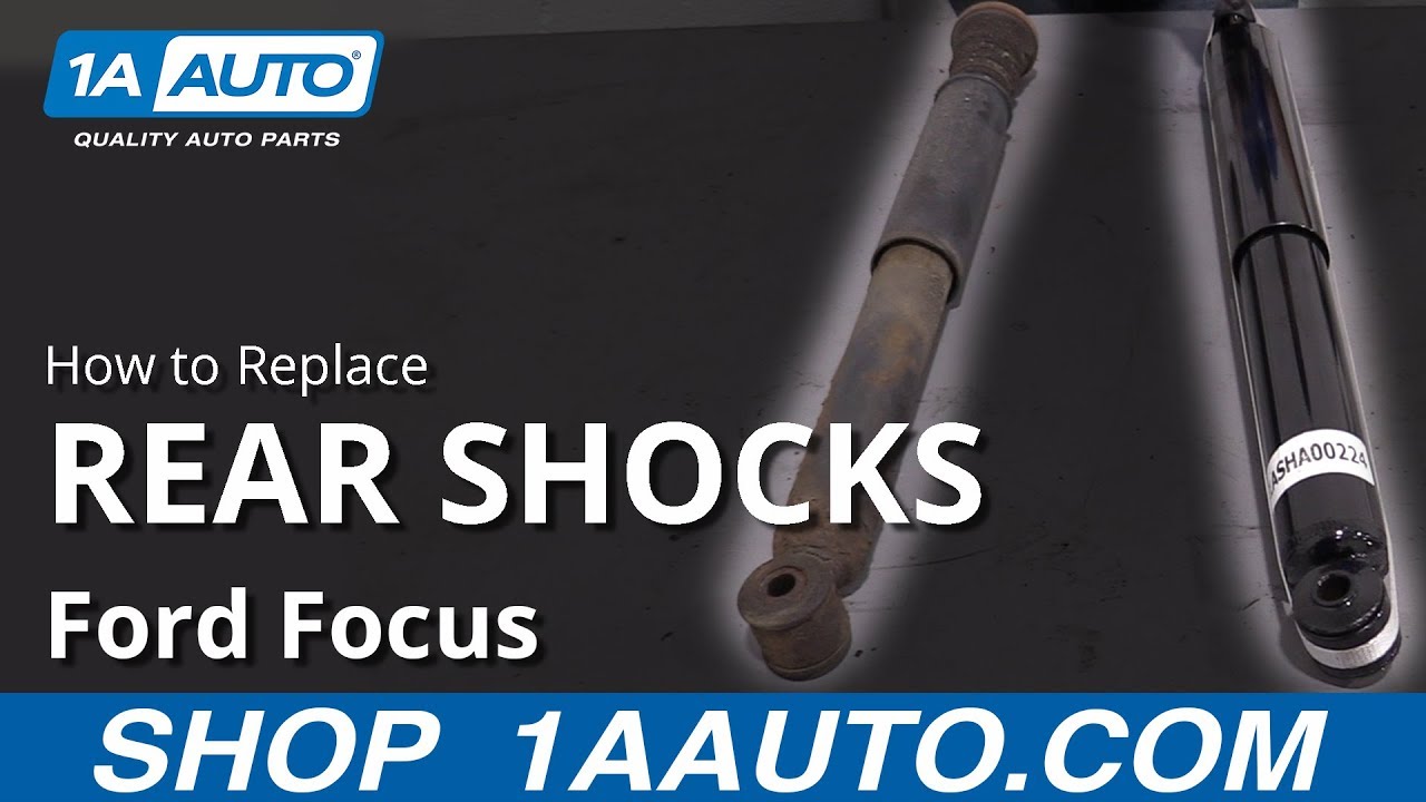 How to Replace Rear Shock 00-07 Ford Focus