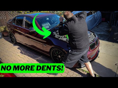 Repairing ALL the DENTS On MY BMW E90! | Featuring Metal Massager - Mobile PDR