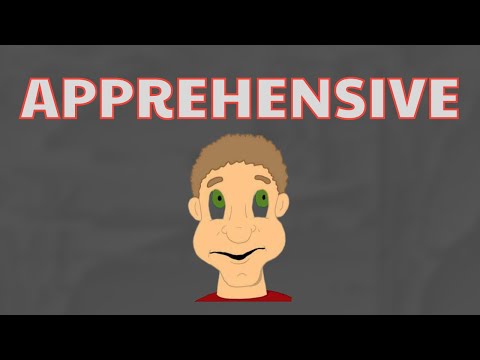 What Does APPREHENSIVE Means || Meanings And Definitions With Example in ENGLISH .