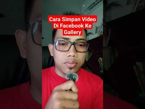 Cara Simpan Video Facebook Ke Gallery HP
