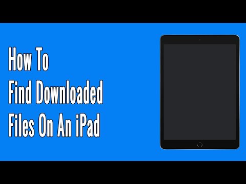 How to Find Downloaded Files on an iPad #shorts
