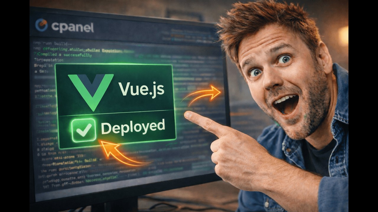 Deploy Vue.js App on cPanel (Production Hosting Guide)