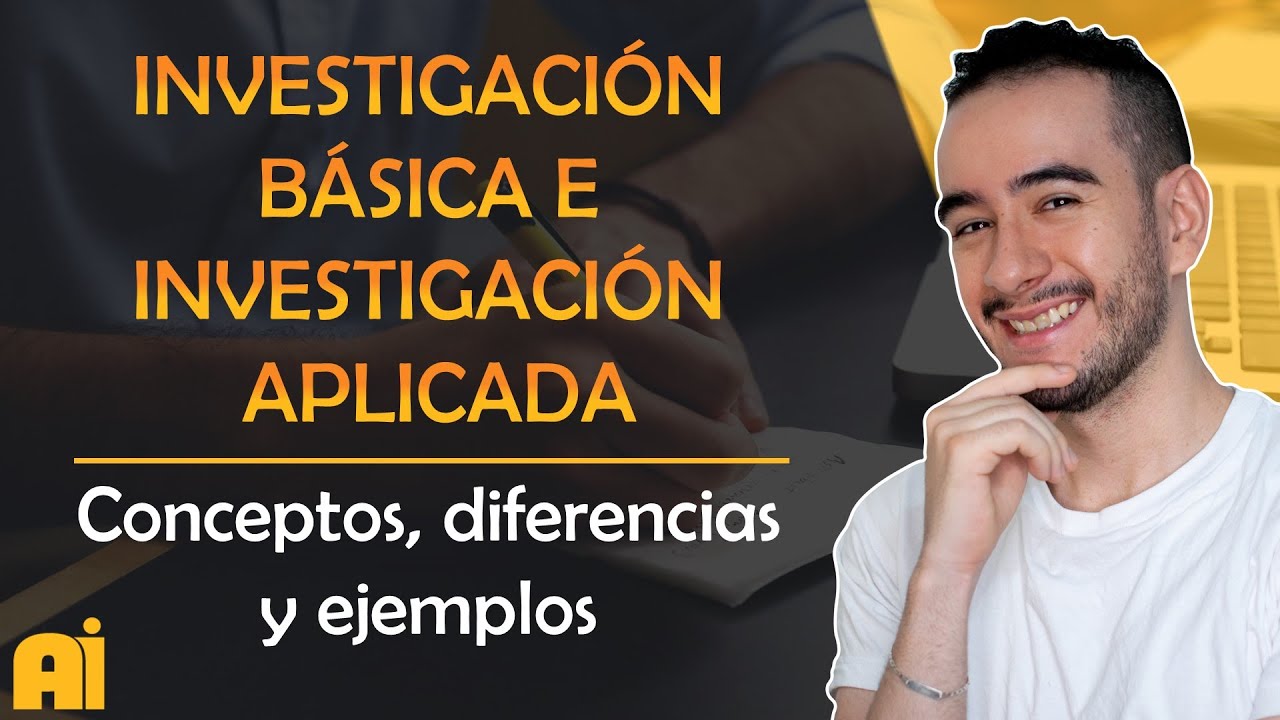 🤓👩🏻‍🏫BASIC and APPLIED Research - Concepts, differences and examples - Learn to research