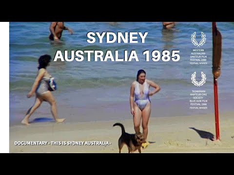 This Is Sydney Australia in 1985 - Documentary - scenes of Sydney Harbour, Opera House, Bondi Beach