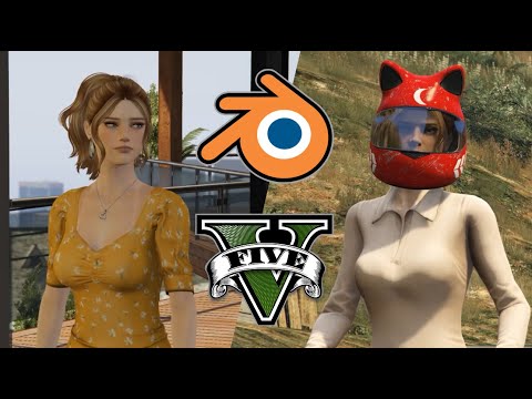 GTA V - Ped Modding Tutorial - Adding props and alternative outfits with Sollumz
