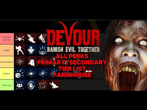 Steam Community :: Video :: Devour All Perks Primary/Secondary The Farmhouse Tier List