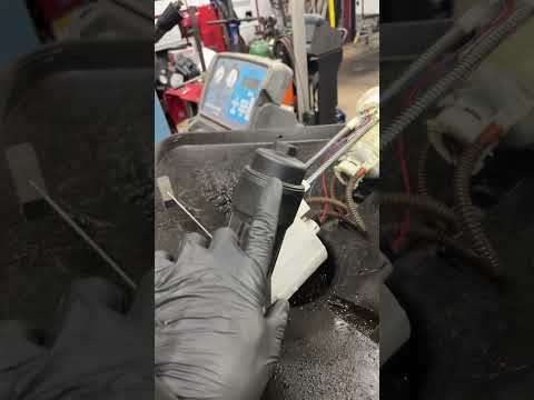 The Oil Filter housing and the oil cooler are one part in a 3.6 Mopar engine