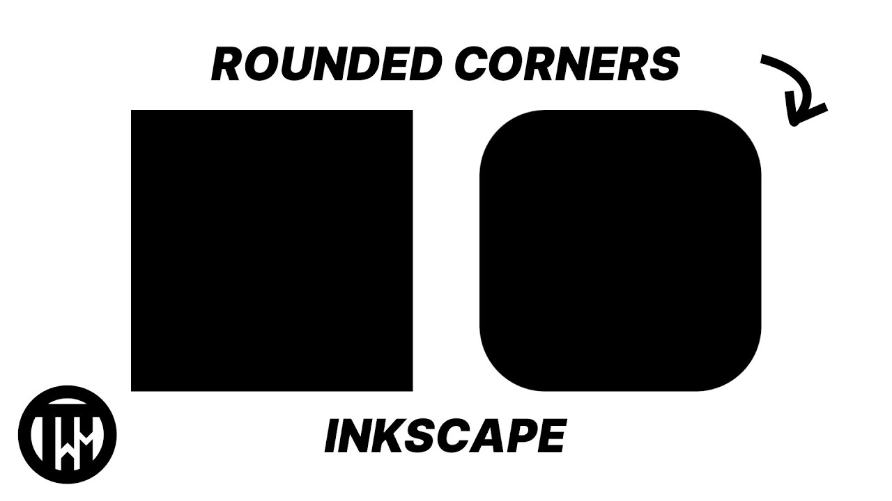 How to Create Round Corners in Inkscape - Tutorial
