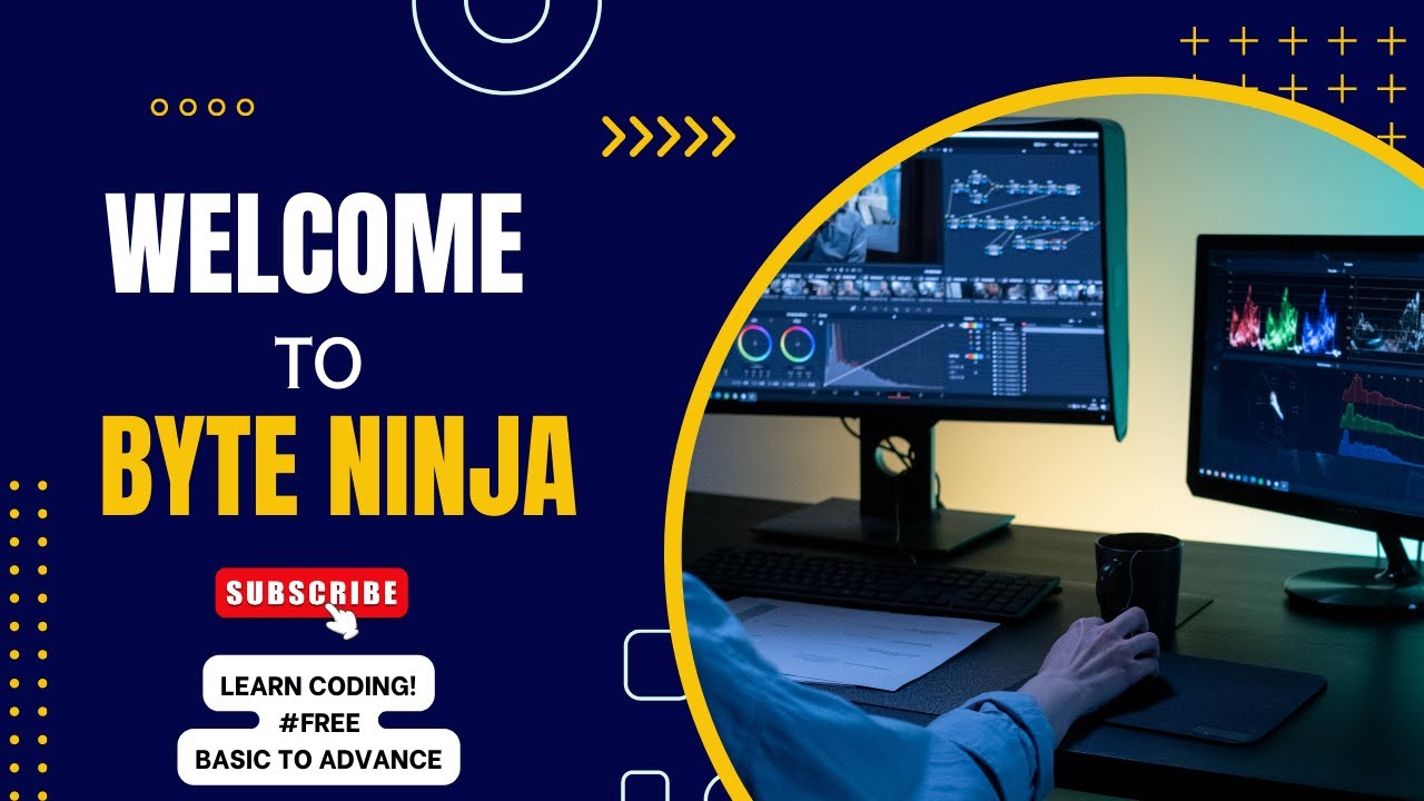 Learn Coding For Free with Byte Ninja | Easy to follow tutorials of programming languages in HINDI |