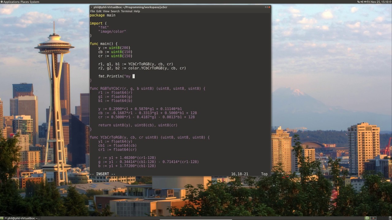 Color Conversion: YUV (YCbCr) to RGB and Back