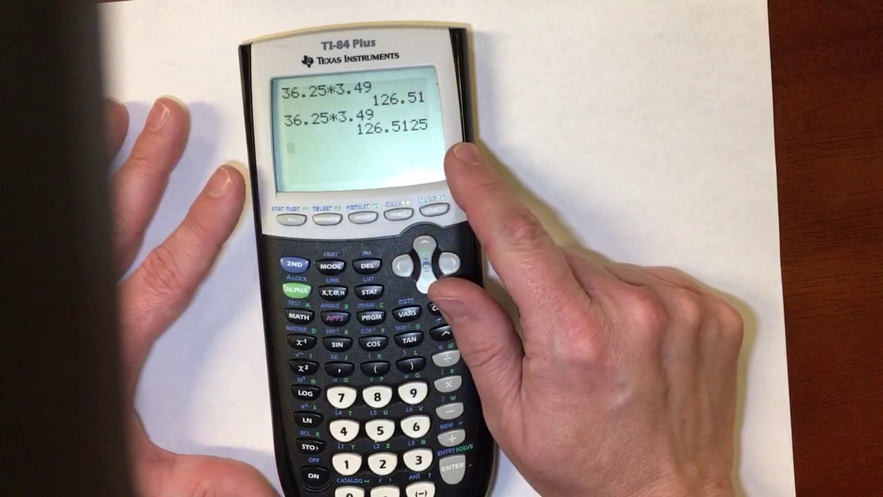 Calculator Tips - Rounding