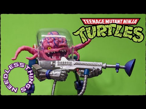 Super 7 Teenage Mutant Ninja Turtles Ultimates Krang Needless Unboxing ...