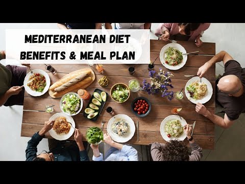 MEDITERRANEAN DIET BENEFITS | Mediterranean Diet GROCERY LIST & Mediterranean Diet MEAL PLAN