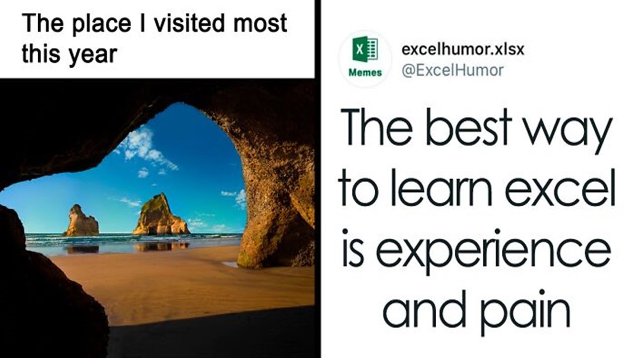 Humorous Posts For People Who Work With Excel