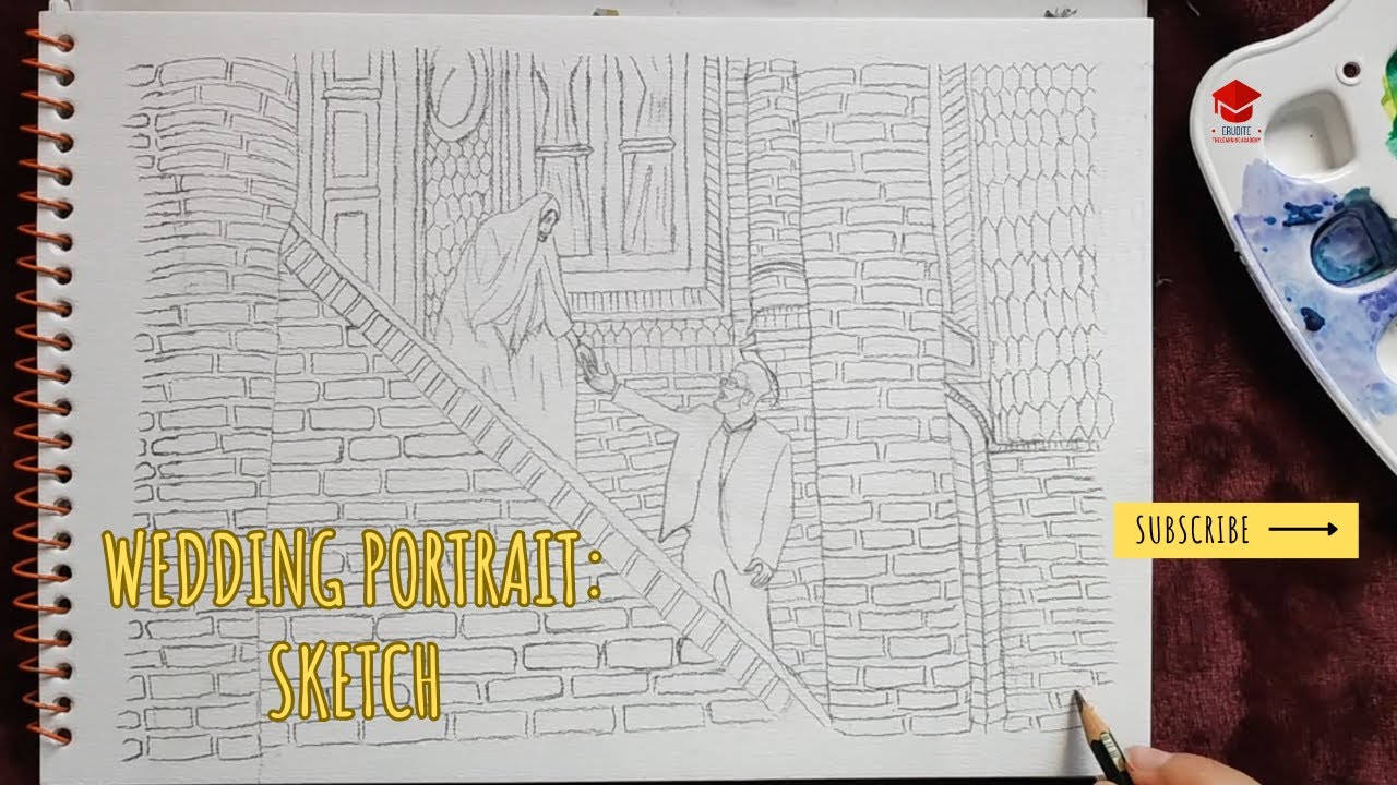 Wedding Sketch - Drawing