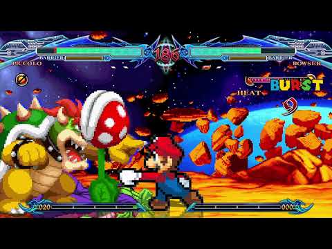 Bowser and Super better Mario EX Vs Piccolo