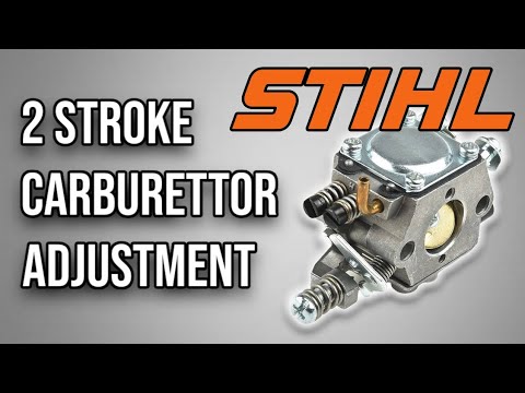 STIHL’S OFFICIAL 2 STROKE CARBURETOR TUNING PROCEDURE.