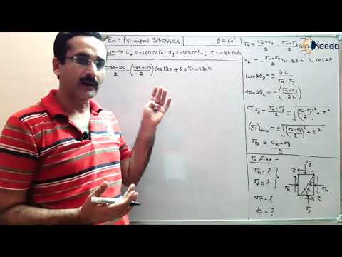 Principal Stresses Explained In Strength of Materials - GATE Numerical 1 Video Lecture ...