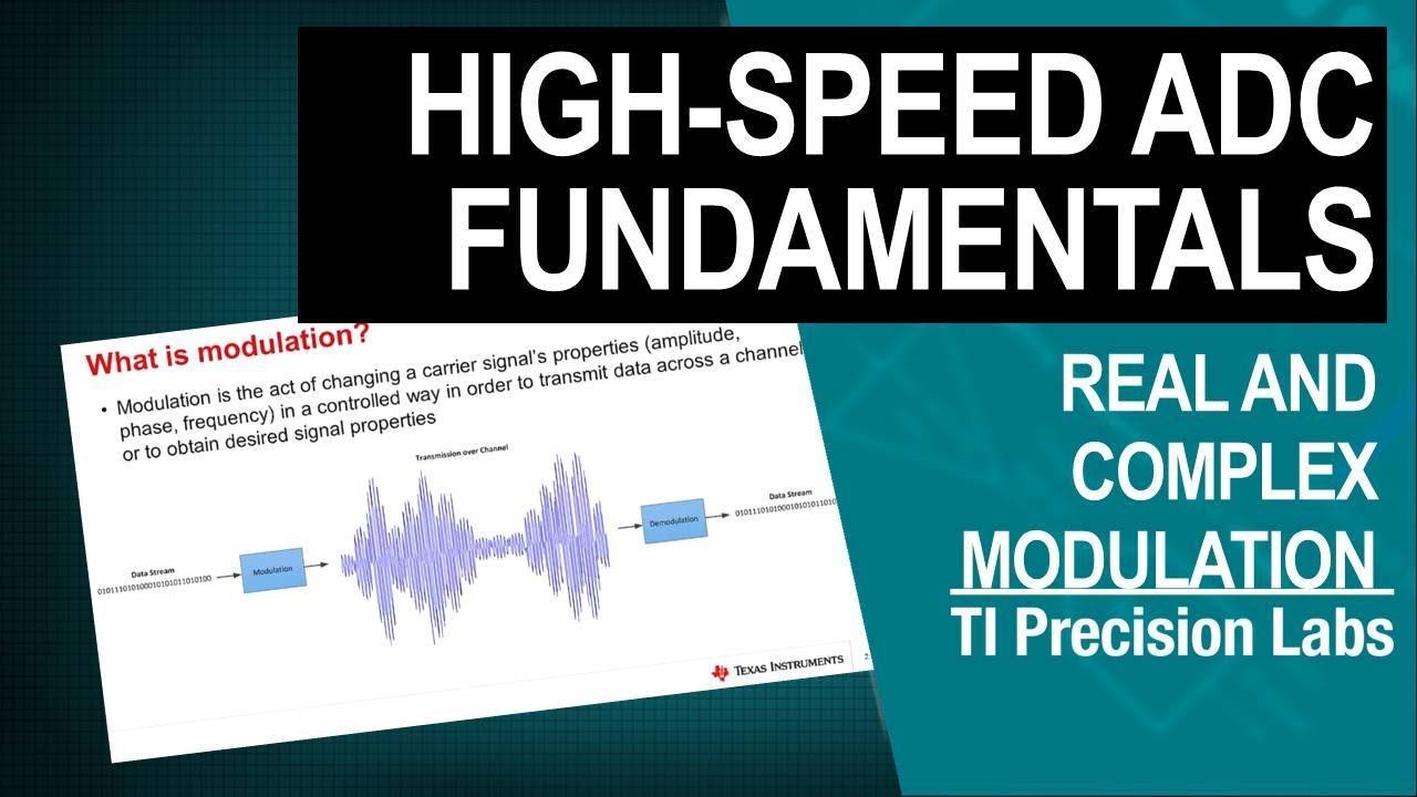 High-speed data converter signal processing: Real and complex modulation