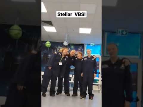 #stellar #vbs was amazing this year! #stars #space #lightitup #stellarvbs #troyerstravels