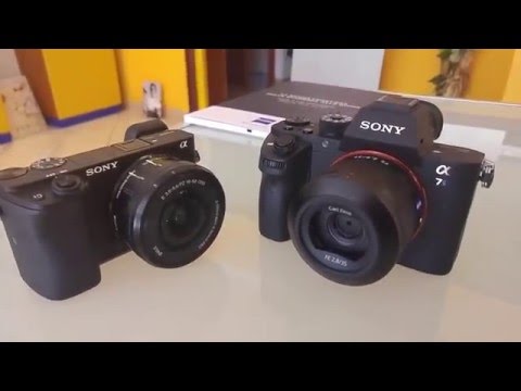 Sony a7s ii vs Sony a6300 a quick look of the best 4K mirrorless camera 2016 -body review!